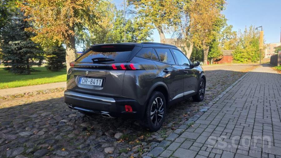 Grey Peugeot 2008 2023 in Jelgava, with an engine capacity of 1.20 L and mileage of 0 thousand km for 13900 €, photo 8 on AUTOMOTO.COM.LV
