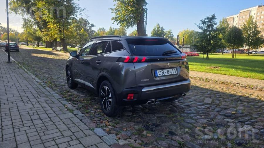 Grey Peugeot 2008 2023 in Jelgava, with an engine capacity of 1.20 L and mileage of 0 thousand km for 13900 €, photo 9 on AUTOMOTO.COM.LV