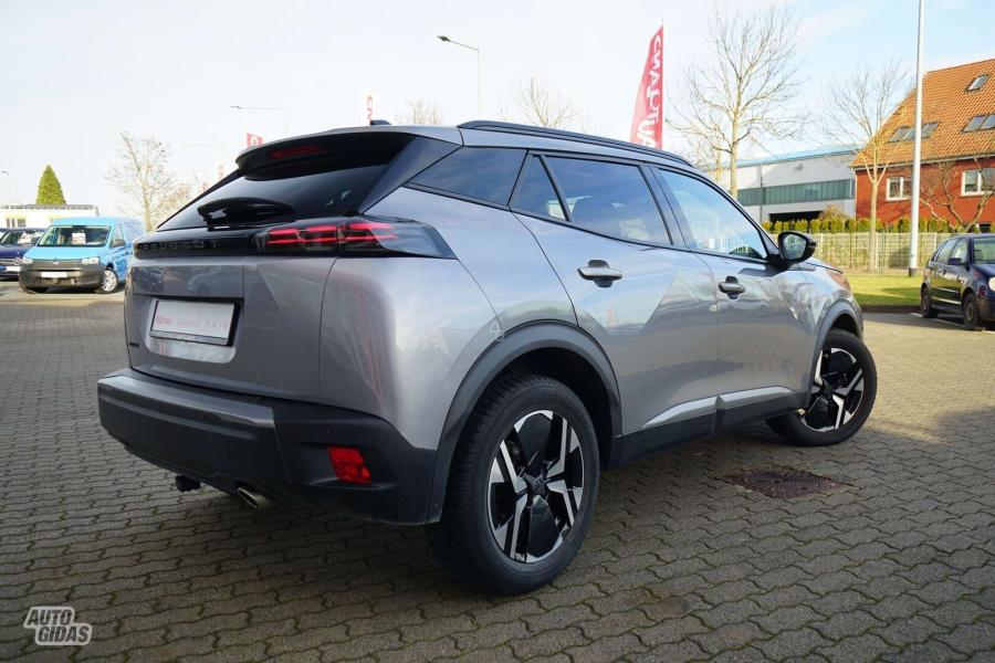 Grey Peugeot 2008 2024 in Kaunas, with an engine capacity of 1.50 L and mileage of 22 thousand km for 27540 €, photo 5 on AUTOMOTO.COM.LV