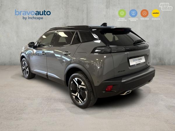 Grey Peugeot 2008 2024 in Vilnius, with an engine capacity of 1.20 L and mileage of 25 thousand km for 21331 €, photo 3 on AUTOMOTO.COM.LV