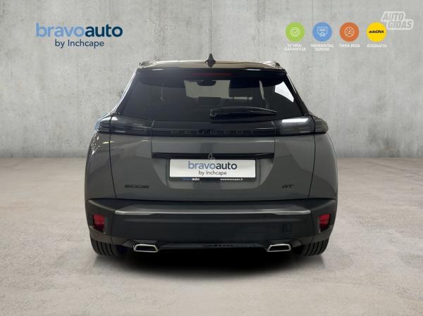 Grey Peugeot 2008 2024 in Vilnius, with an engine capacity of 1.20 L and mileage of 25 thousand km for 21331 €, photo 4 on AUTOMOTO.COM.LV
