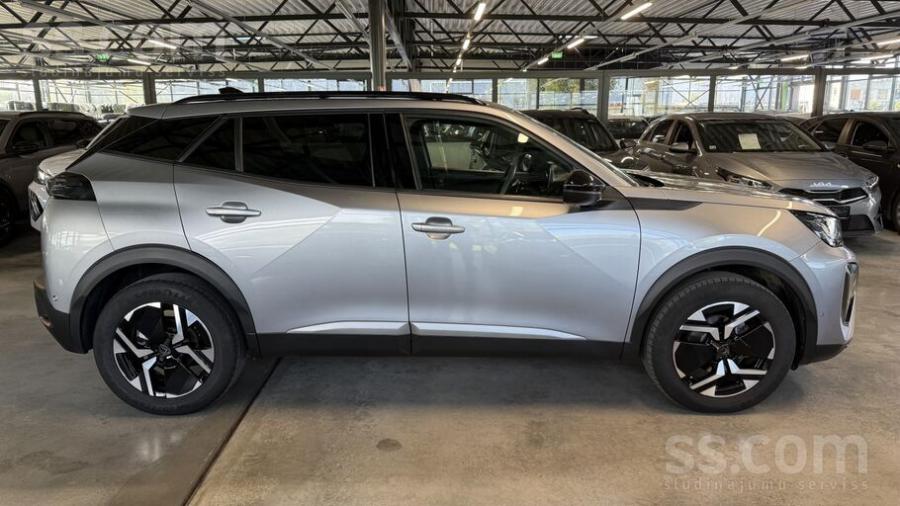 Grey Peugeot 2008 2024 in Riga, with an engine capacity of 1.20 L and mileage of 50 thousand km for 22500 €, photo 6 on AUTOMOTO.COM.LV