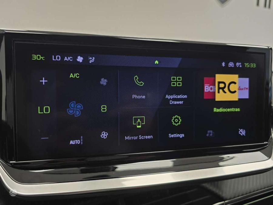 Pelēks Peugeot 2008 2024 Viļņa, ar dzinēja tilpumu 1.20 L un nobraukumu 16 tūkst. km par 22790 €, foto 15 vietnē AUTOMOTO.COM.LV