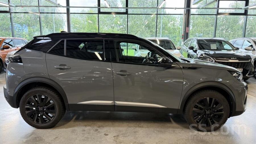 Pelēks Peugeot 2008 2024 Rīga, ar dzinēja tilpumu 1.20 L un nobraukumu 9 tūkst. km par 20900 €, foto 6 vietnē AUTOMOTO.COM.LV