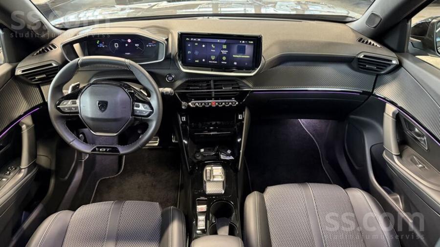 Pelēks Peugeot 2008 2024 Rīga, ar dzinēja tilpumu 1.20 L un nobraukumu 9 tūkst. km par 20900 €, foto 17 vietnē AUTOMOTO.COM.LV