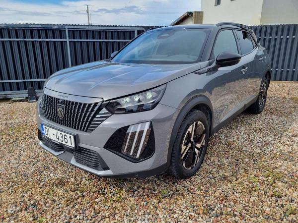 Grey Peugeot 2008 2025 in Alytus, with an engine capacity of 1.20 L and mileage of 10 thousand km for 13500 €, photo 1 on AUTOMOTO.COM.LV