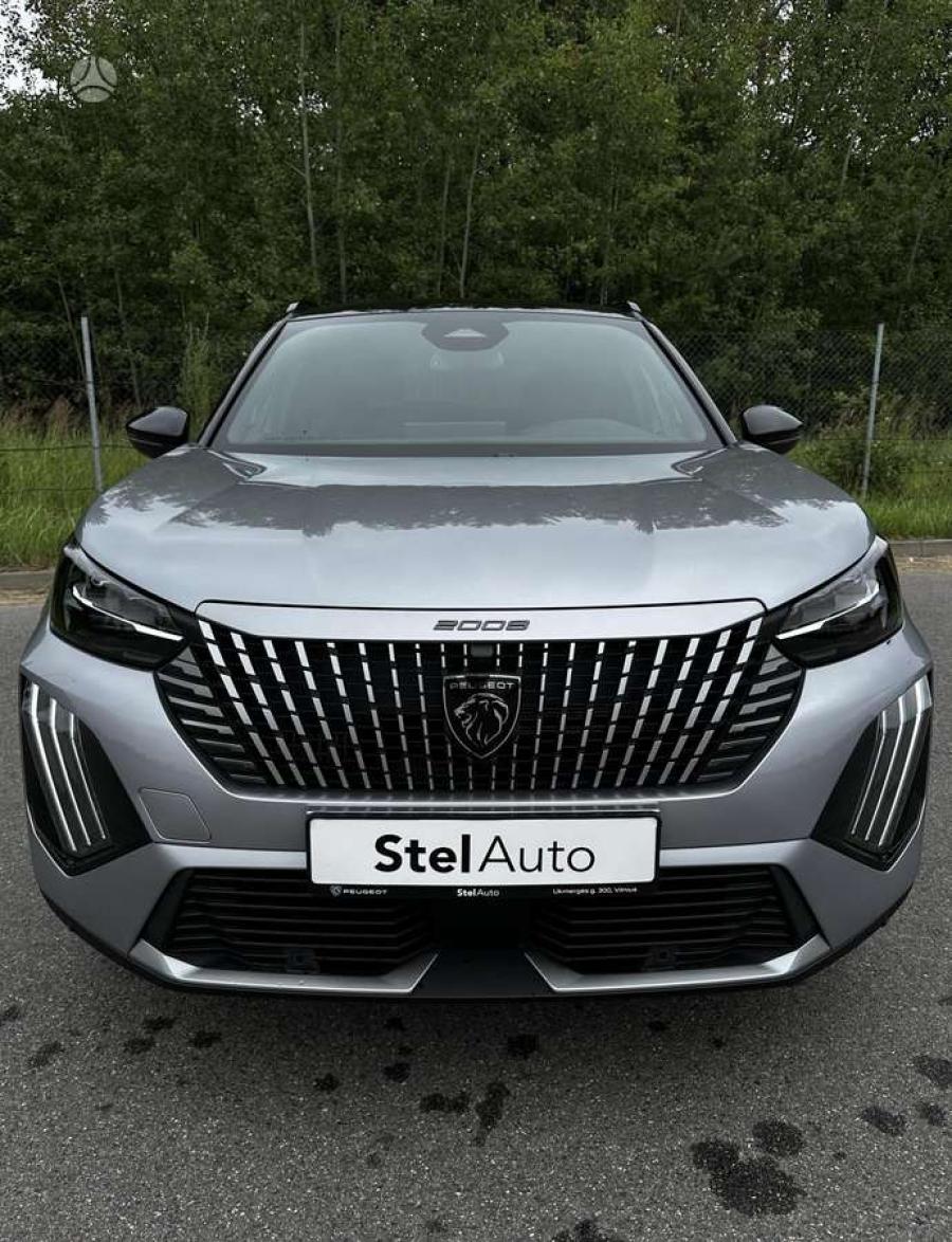 Grey Peugeot 2008 2026 in Vilnius, with an engine capacity of 1.20 L and mileage of 6 thousand km for 26500 €, photo 3 on AUTOMOTO.COM.LV