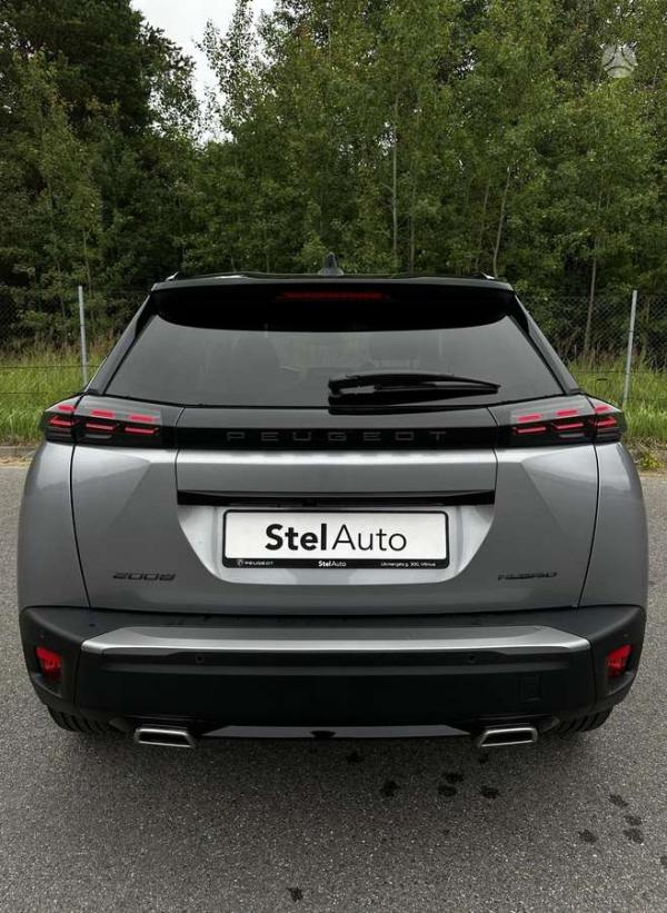 Grey Peugeot 2008 2026 in Vilnius, with an engine capacity of 1.20 L and mileage of 6 thousand km for 26500 €, photo 5 on AUTOMOTO.COM.LV
