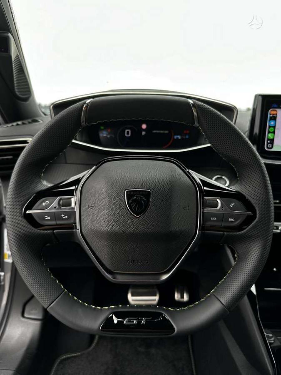 Grey Peugeot 2008 2026 in Vilnius, with an engine capacity of 1.20 L and mileage of 6 thousand km for 26500 €, photo 19 on AUTOMOTO.COM.LV