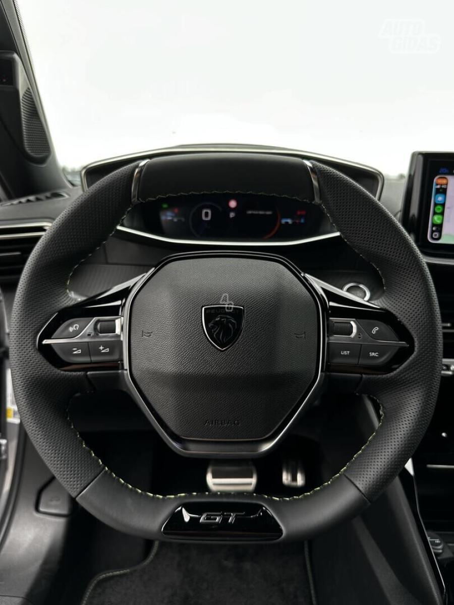 Grey Peugeot 2008 2026 in Vilnius, with an engine capacity of 1.20 L and mileage of 6 thousand km for 26500 €, photo 19 on AUTOMOTO.COM.LV