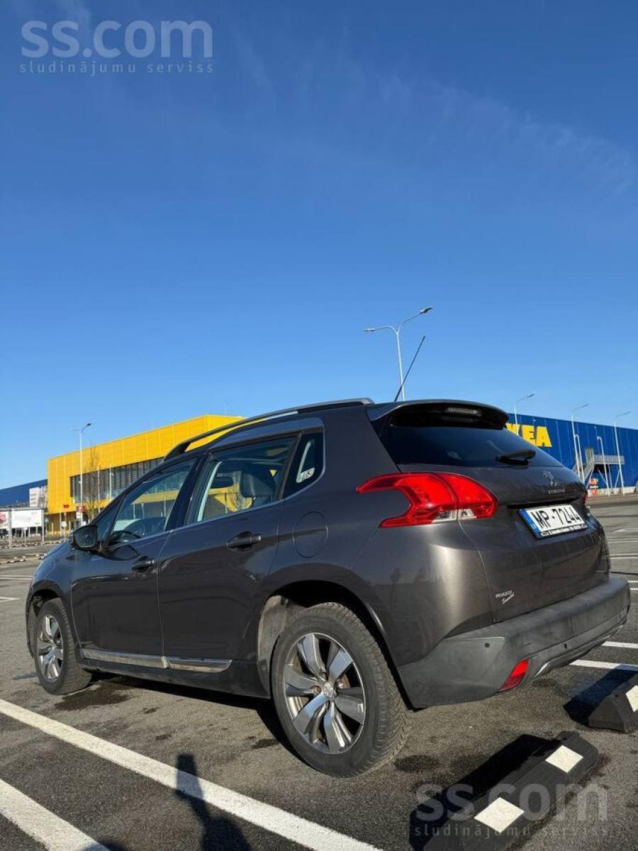 Grey Peugeot 2008 2013 in Daugavpils, with an engine capacity of 1.60 L and mileage of 182 thousand km for 5200 €, photo 3 on AUTOMOTO.COM.LV