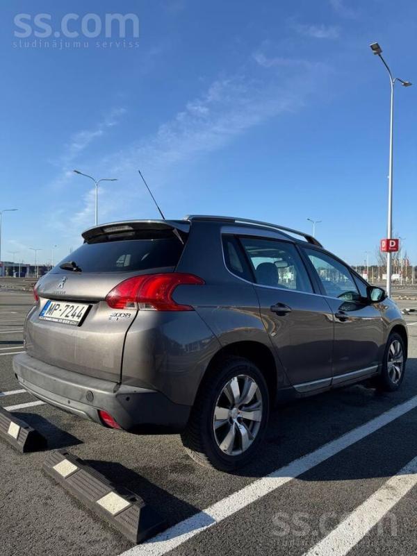 Pelēks Peugeot 2008 2013 Rīga, ar dzinēja tilpumu 1.60 L un nobraukumu 182 tūkst. km par 5200 €, foto 6 vietnē AUTOMOTO.COM.LV
