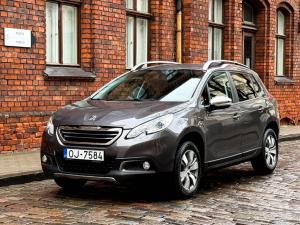 Grey Peugeot 2008 2016 in Riga, with an engine capacity of 1.20 L and mileage of 46 thousand km for 6450 €, photo  on AUTOMOTO.COM.LV