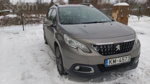 Grey Peugeot 2008 2016 in Riga, with an engine capacity of 1.20 L and mileage of 170 thousand km for 4500 €, photo  on AUTOMOTO.COM.LV