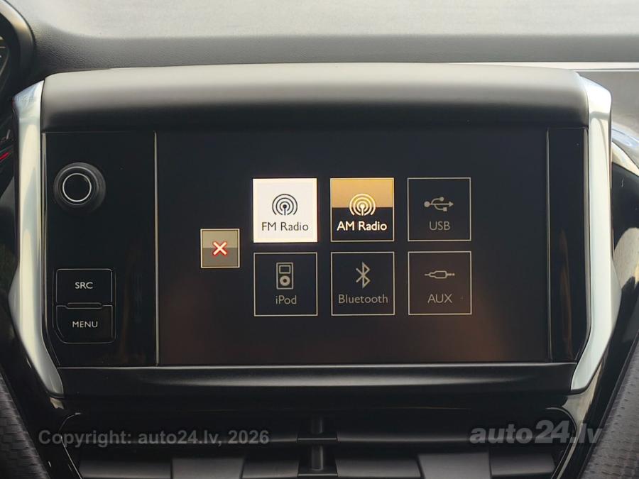 Grey Peugeot 2008 2016 in Tartu, with an engine capacity of 1.20 L and mileage of 123 thousand km for 7490 €, photo 15 on AUTOMOTO.COM.LV