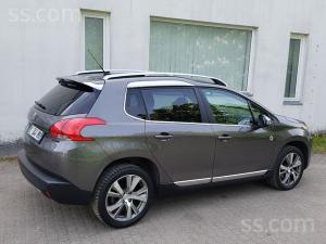 Grey Peugeot 2008 2017 in Riga, with an engine capacity of 1.20 L and mileage of 110 thousand km for 5850 €, photo 2 on AUTOMOTO.COM.LV