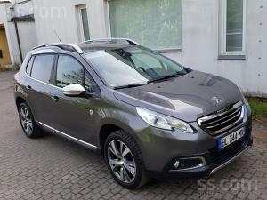Grey Peugeot 2008 2017 in Riga, with an engine capacity of 1.20 L and mileage of 110 thousand km for 5850 €, photo 3 on AUTOMOTO.COM.LV