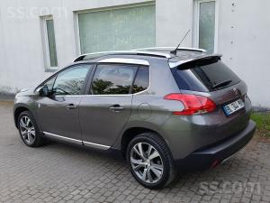 Grey Peugeot 2008 2017 in Riga, with an engine capacity of 1.20 L and mileage of 110 thousand km for 5850 €, photo 6 on AUTOMOTO.COM.LV