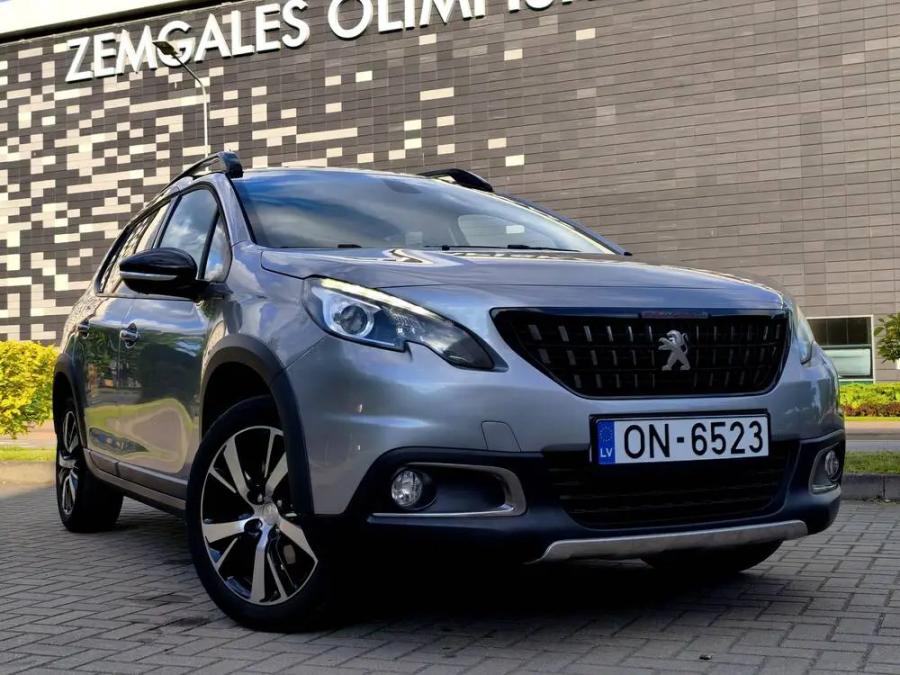 Pelēks Peugeot 2008 2017 Jelgava, ar dzinēja tilpumu 1.20 L un nobraukumu 143 tūkst. km par 7990 €, foto 3 vietnē AUTOMOTO.COM.LV