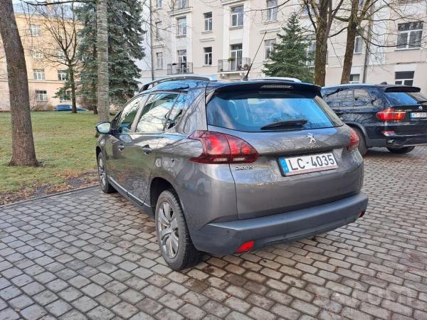 Grey Peugeot 2008 2018 in Riga, with an engine capacity of 1.20 L and mileage of 154 thousand km for 11100 €, photo 7 on AUTOMOTO.COM.LV