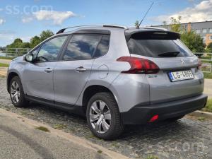 Grey Peugeot 2008 2018 in Riga, with an engine capacity of 1.20 L and mileage of 105 thousand km for 6700 €, photo 8 on AUTOMOTO.COM.LV