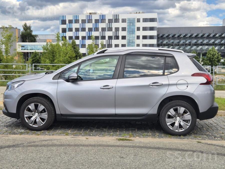 Grey Peugeot 2008 2018 in Riga, with an engine capacity of 1.20 L and mileage of 105 thousand km for 6700 €, photo 9 on AUTOMOTO.COM.LV