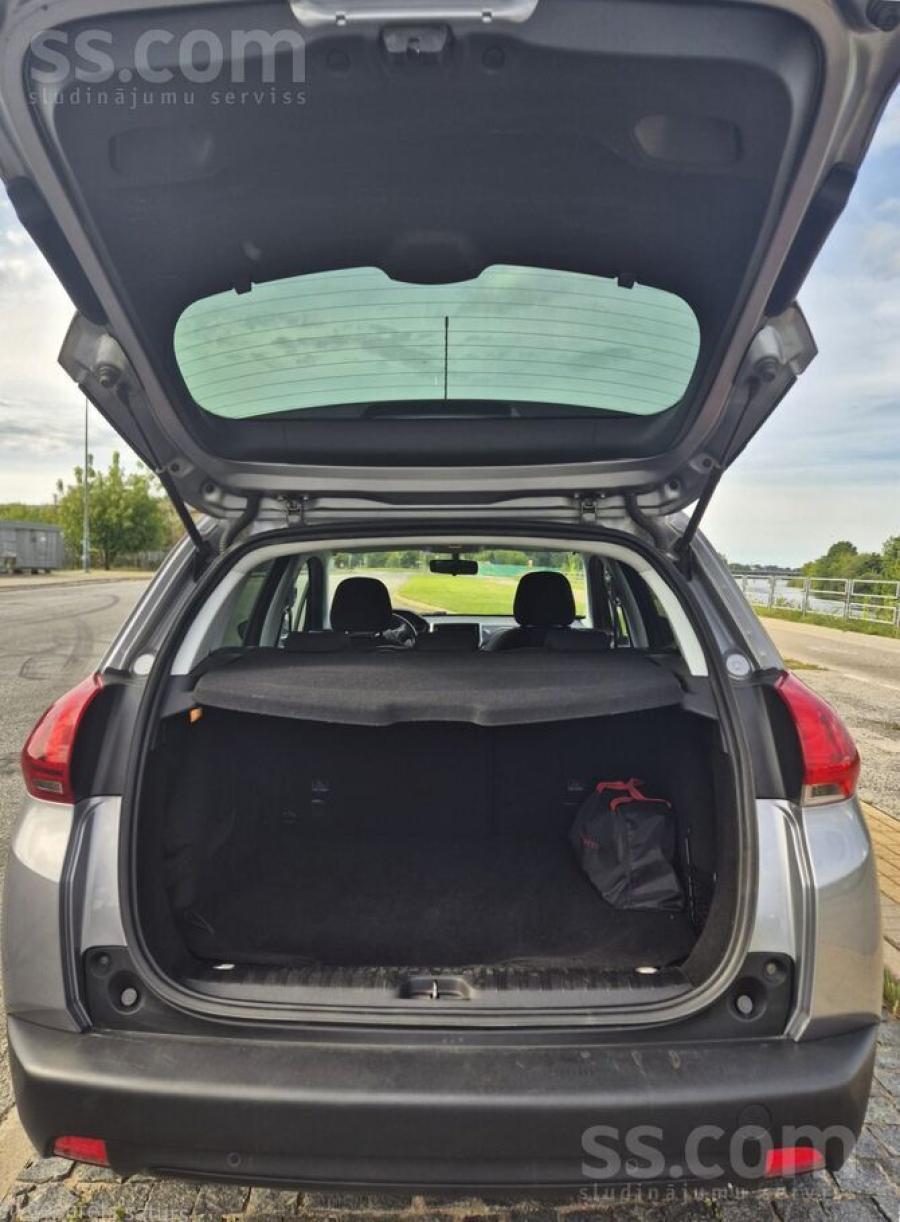 Grey Peugeot 2008 2018 in Riga, with an engine capacity of 1.20 L and mileage of 105 thousand km for 6700 €, photo 18 on AUTOMOTO.COM.LV