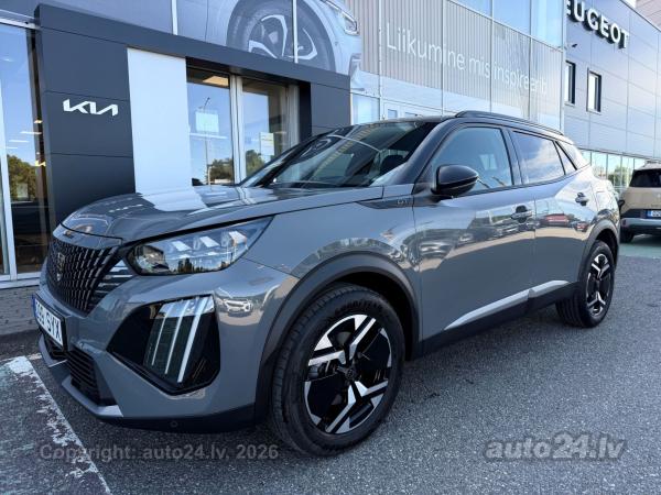 Grey Peugeot 2008 2023 in Tallinn, with an engine capacity of 1.50 L and mileage of 14 thousand km for 21900 €, photo 1 on AUTOMOTO.COM.LV