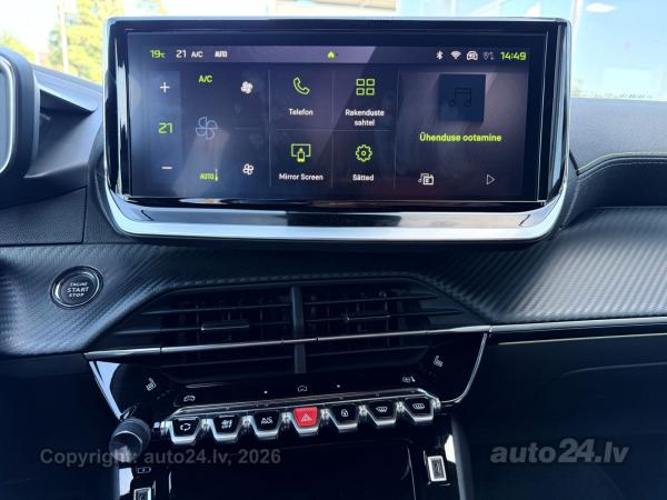 Grey Peugeot 2008 2023 in Tallinn, with an engine capacity of 1.50 L and mileage of 14 thousand km for 21900 €, photo 8 on AUTOMOTO.COM.LV