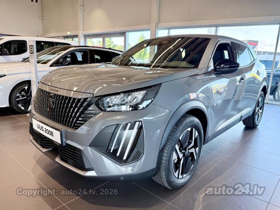 Pelēks Peugeot 2008 2026 Tallina, ar dzinēja tilpumu 1.20 L un nobraukumu 0 tūkst. km par 27990 €, foto 1 vietnē AUTOMOTO.COM.LV