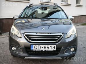 Grey Peugeot 2008 2014 in Jelgava, with an engine capacity of 1.20 L and mileage of 0 thousand km for 4990 €, photo 6 on AUTOMOTO.COM.LV