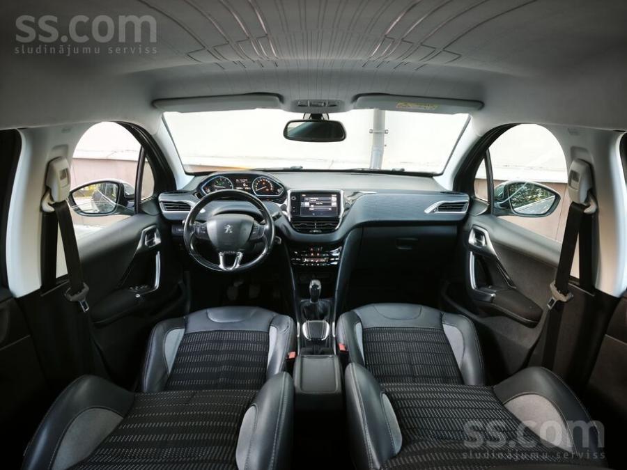 Grey Peugeot 2008 2014 in Jelgava, with an engine capacity of 1.20 L and mileage of 0 thousand km for 4990 €, photo 12 on AUTOMOTO.COM.LV