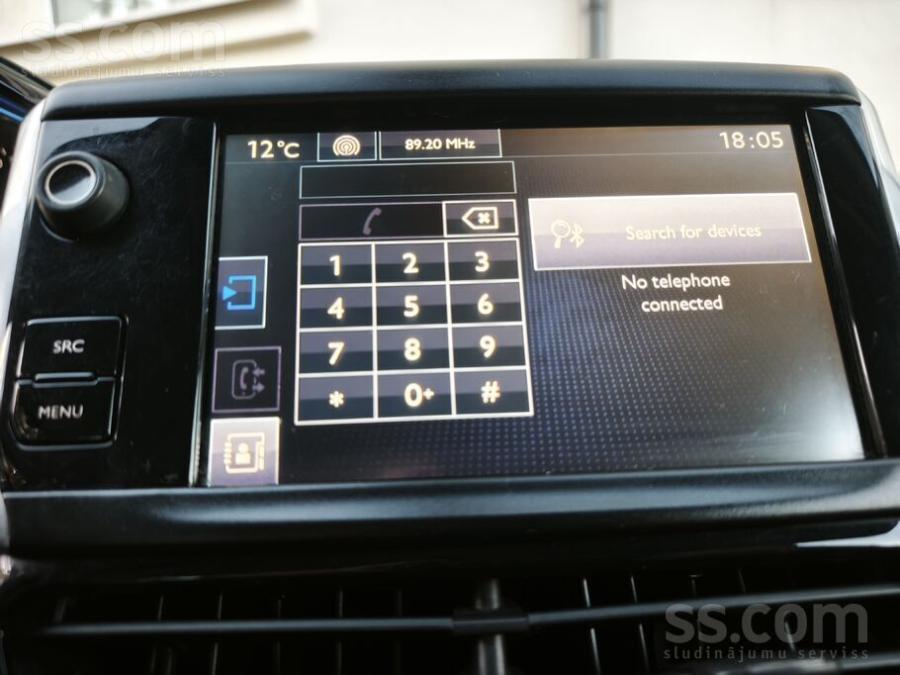 Grey Peugeot 2008 2014 in Jelgava, with an engine capacity of 1.20 L and mileage of 0 thousand km for 4990 €, photo 18 on AUTOMOTO.COM.LV