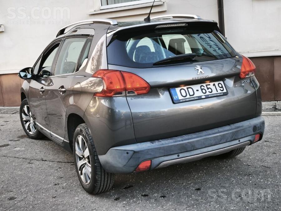 Grey Peugeot 2008 2014 in Jelgava, with an engine capacity of 1.20 L and mileage of 0 thousand km for 4990 €, photo 34 on AUTOMOTO.COM.LV