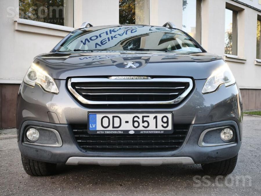Grey Peugeot 2008 2014 in Jelgava, with an engine capacity of 1.20 L and mileage of 0 thousand km for 4990 €, photo 36 on AUTOMOTO.COM.LV