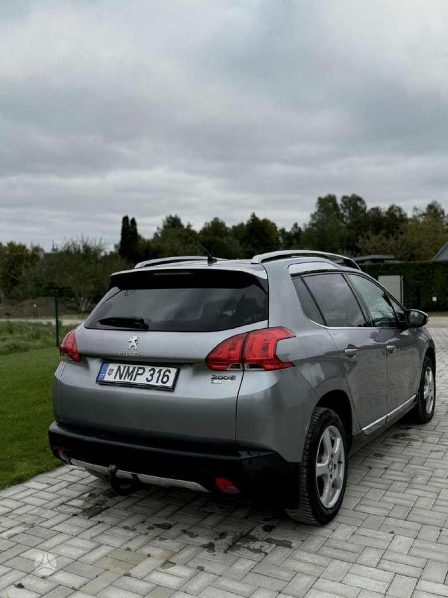 Pelēks Peugeot 2008 2015 Šakiai, ar dzinēja tilpumu 1.60 L un nobraukumu 158 tūkst. km par 6200 €, foto 7 vietnē AUTOMOTO.COM.LV
