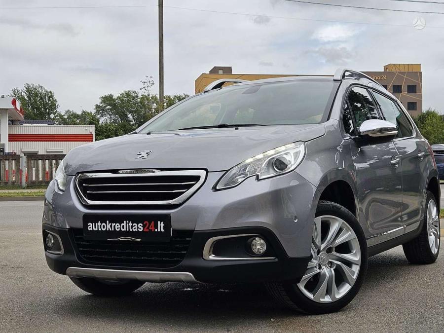 Grey Peugeot 2008 2015 in Siauliai, with an engine capacity of 1.60 L and mileage of 267 thousand km for 5950 €, photo 4 on AUTOMOTO.COM.LV