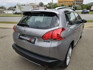 Grey Peugeot 2008 2015 in Siauliai, with an engine capacity of 1.60 L and mileage of 267 thousand km for 5950 €, photo 8 on AUTOMOTO.COM.LV