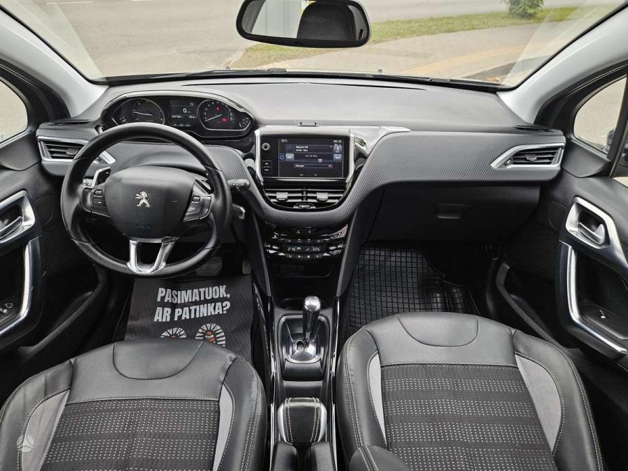 Grey Peugeot 2008 2015 in Siauliai, with an engine capacity of 1.60 L and mileage of 267 thousand km for 5950 €, photo 12 on AUTOMOTO.COM.LV