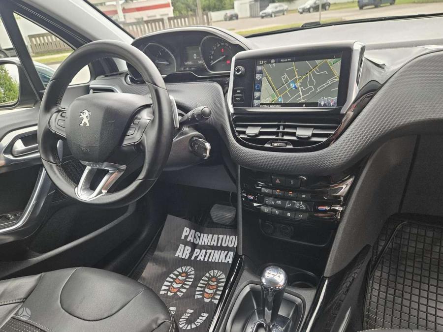 Grey Peugeot 2008 2015 in Siauliai, with an engine capacity of 1.60 L and mileage of 267 thousand km for 5950 €, photo 14 on AUTOMOTO.COM.LV
