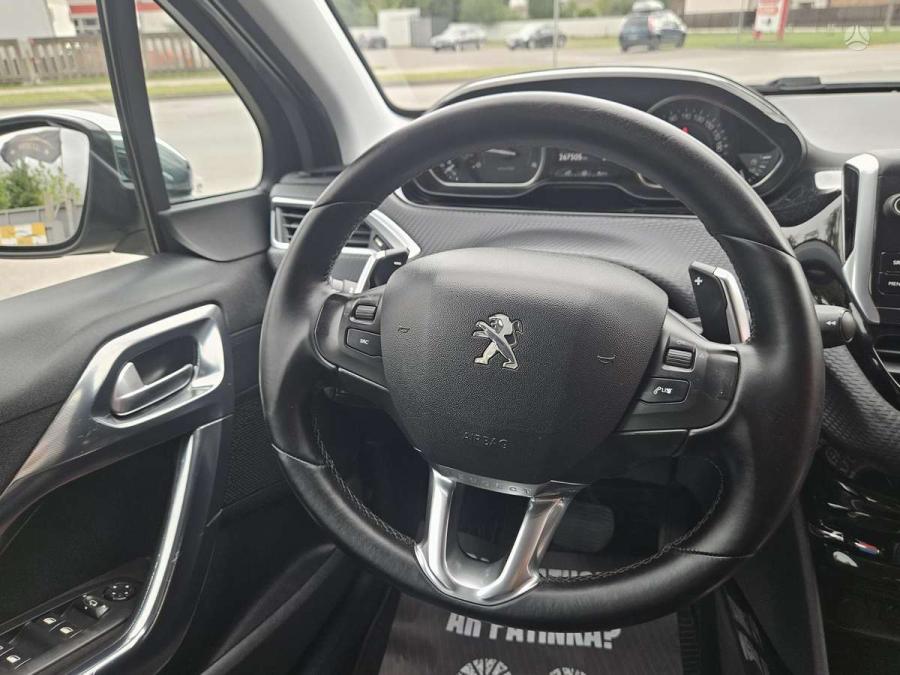 Grey Peugeot 2008 2015 in Siauliai, with an engine capacity of 1.60 L and mileage of 267 thousand km for 5950 €, photo 20 on AUTOMOTO.COM.LV