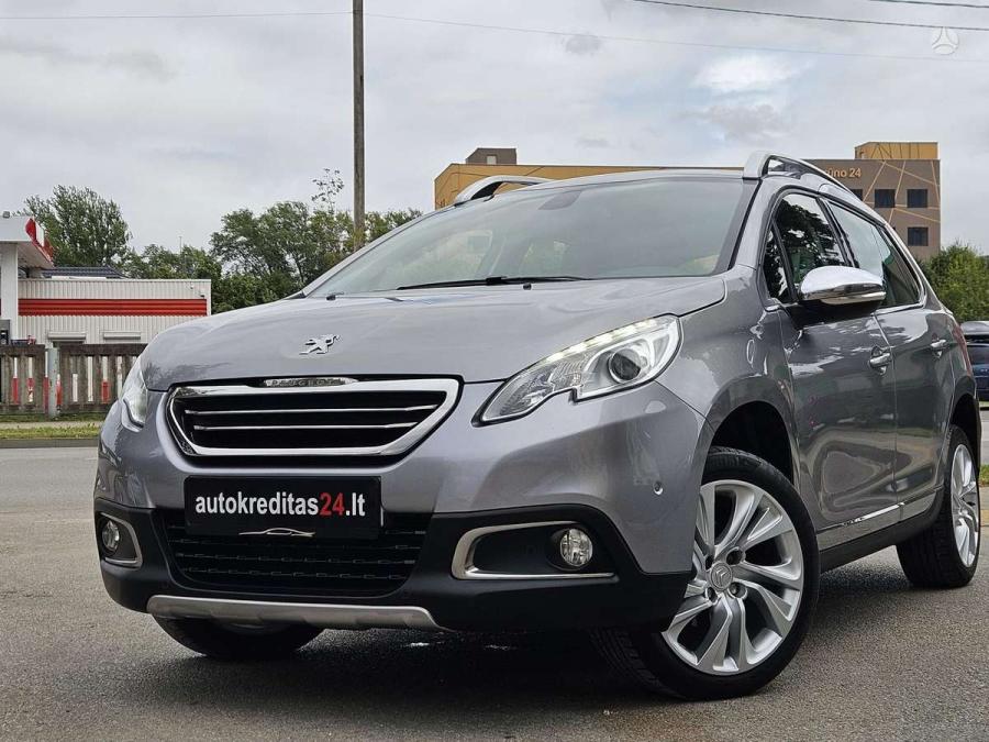 Grey Peugeot 2008 2015 in Siauliai, with an engine capacity of 1.60 L and mileage of 267 thousand km for 5950 €, photo 4 on AUTOMOTO.COM.LV