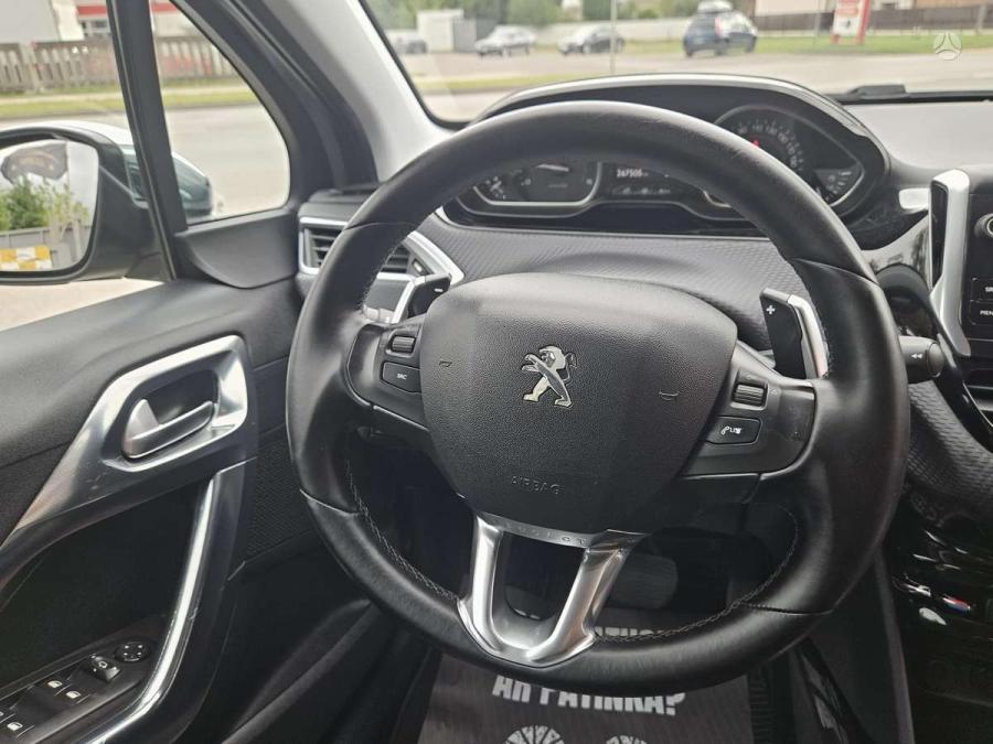 Grey Peugeot 2008 2015 in Siauliai, with an engine capacity of 1.60 L and mileage of 267 thousand km for 5950 €, photo 20 on AUTOMOTO.COM.LV