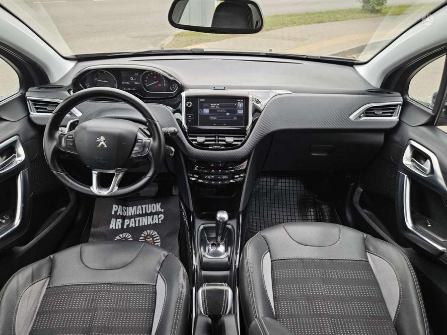 Grey Peugeot 2008 2015 in Siauliai, with an engine capacity of 1.60 L and mileage of 267 thousand km for 5750 €, photo 12 on AUTOMOTO.COM.LV