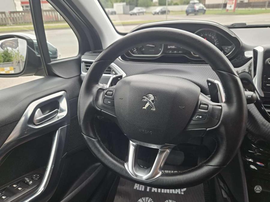 Grey Peugeot 2008 2015 in Siauliai, with an engine capacity of 1.60 L and mileage of 267 thousand km for 5750 €, photo 19 on AUTOMOTO.COM.LV