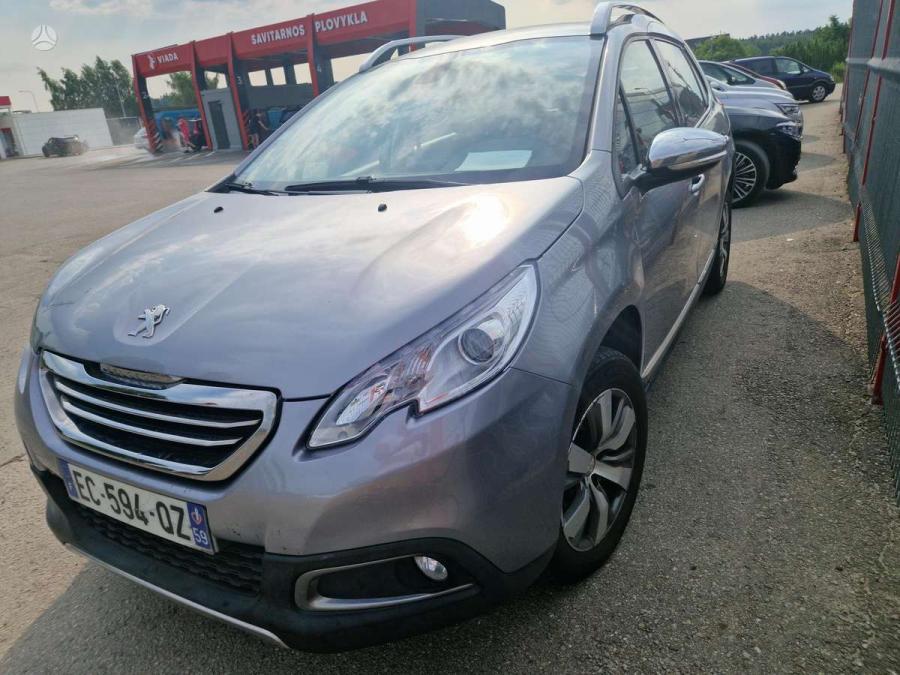 Pelēks Peugeot 2008 2016 Tauragė, ar dzinēja tilpumu 1.20 L un nobraukumu 113 tūkst. km par 3900 €, foto 1 vietnē AUTOMOTO.COM.LV