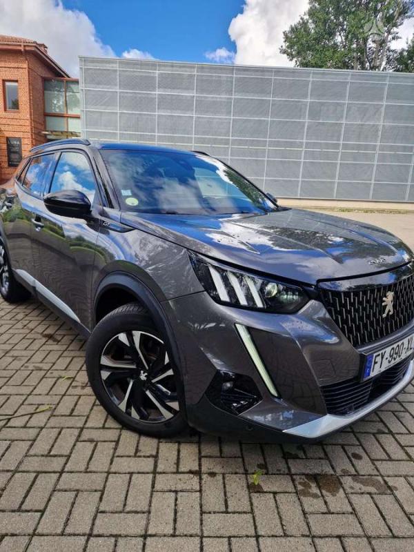 Grey Peugeot 2008 2021 in Marijampole, with an engine capacity of 1.50 L and mileage of 187 thousand km for 12200 €, photo 3 on AUTOMOTO.COM.LV