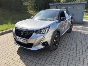 Grey Peugeot 2008 2021 in Vilnius, with an engine capacity of 1.50 L and mileage of 81 thousand km for 9900 €, photo  on AUTOMOTO.COM.LV