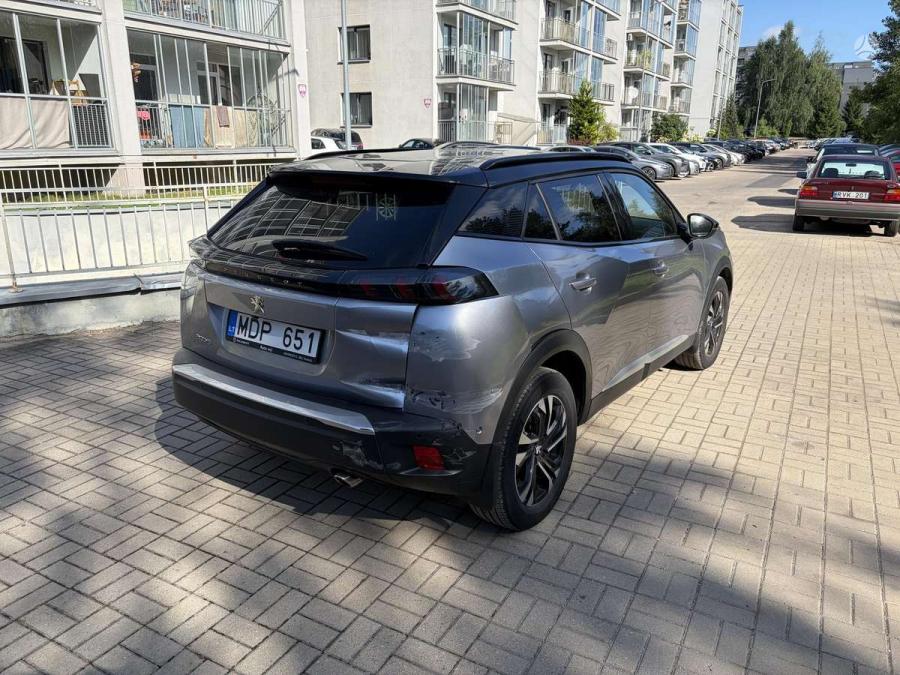 Pelēks Peugeot 2008 2021 Viļņa, ar dzinēja tilpumu 1.50 L un nobraukumu 81 tūkst. km par 9900 €, foto 6 vietnē AUTOMOTO.COM.LV