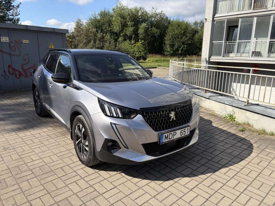 Pelēks Peugeot 2008 2021 Viļņa, ar dzinēja tilpumu 1.50 L un nobraukumu 81 tūkst. km par 9900 €, foto 8 vietnē AUTOMOTO.COM.LV